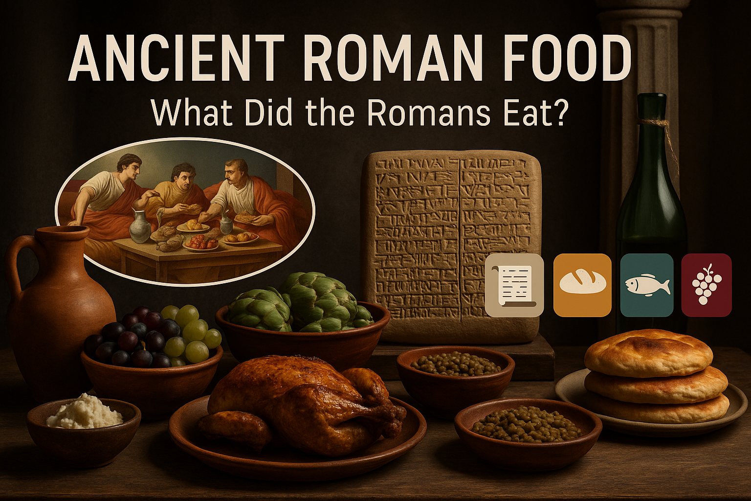 Ancient Roman Food: What Did the Romans Eat?